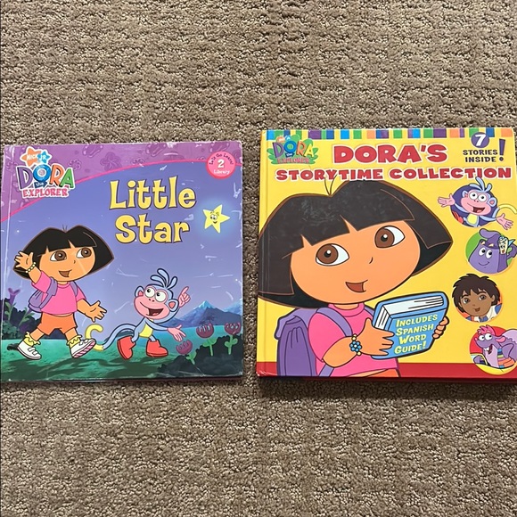 Toys | Dora The Explorer Storybook Set Set Of 2 Hardcover Books | Poshmark